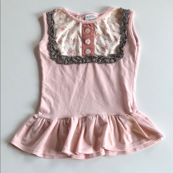 Persnickety | Shirts & Tops | Persnickety Apple Blossom Peplum Lou Lou Top 4 | Poshmark